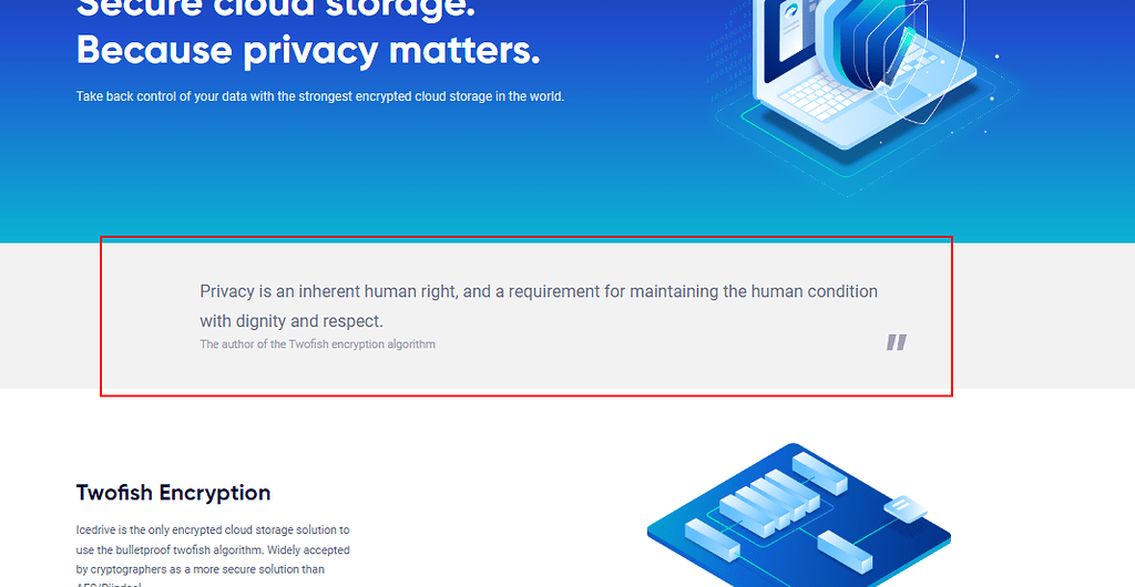 Research Icedrive for cloud storage - Tool Suggestions - Privacy Guides Community