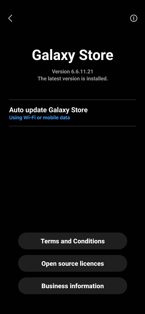 How to update preinstalled apps trought Galaxy Store without a Google/Samsung account ...