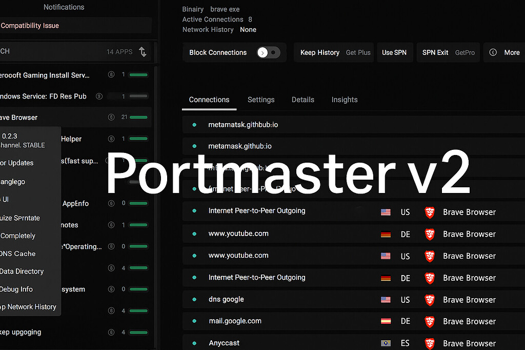 Portmaster v2 announcement - General - Privacy Guides Community