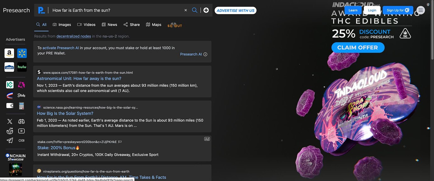 Presearch.com, Decentralized Search Engine - Project Showcase - Privacy ...