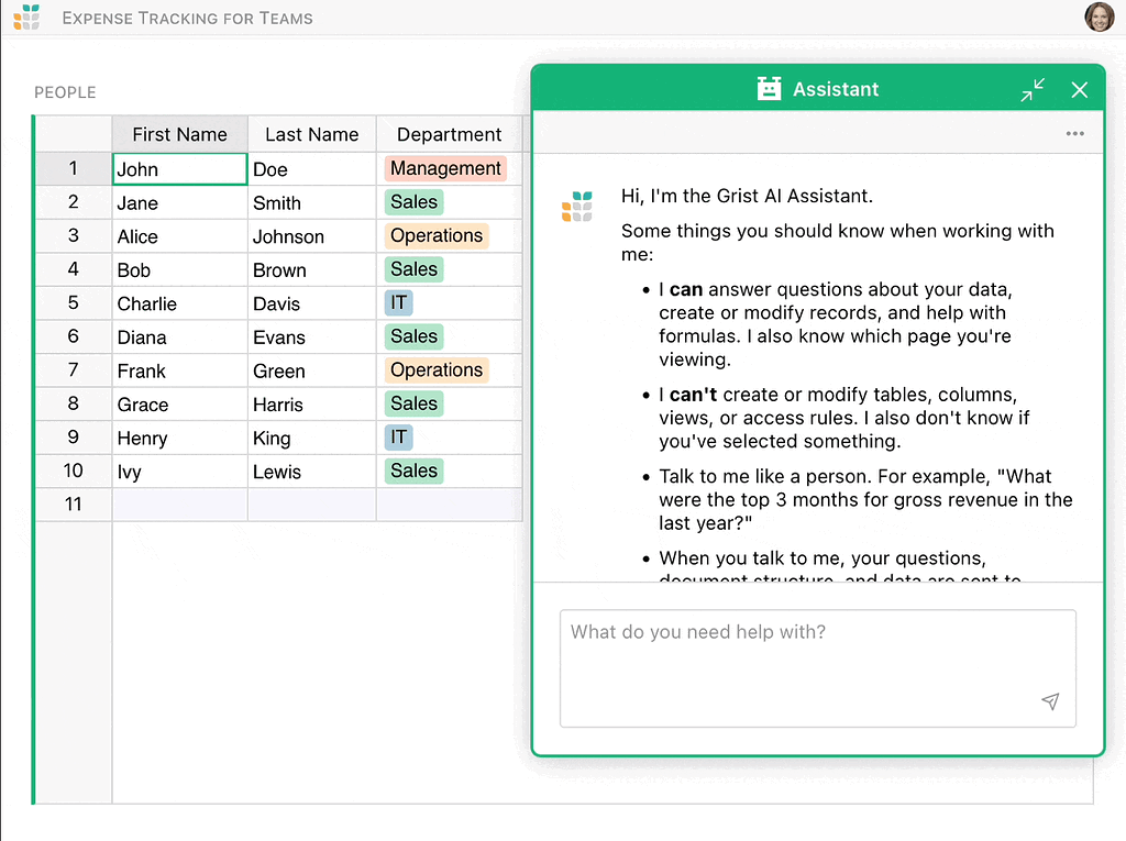 Grist - Spreadsheet Software, alternative to PowerBI - Off Topic - Privacy Guides Community