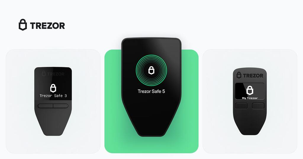 Recommend current Trezor Safe 3/5 hardware cold wallets - Tool ...